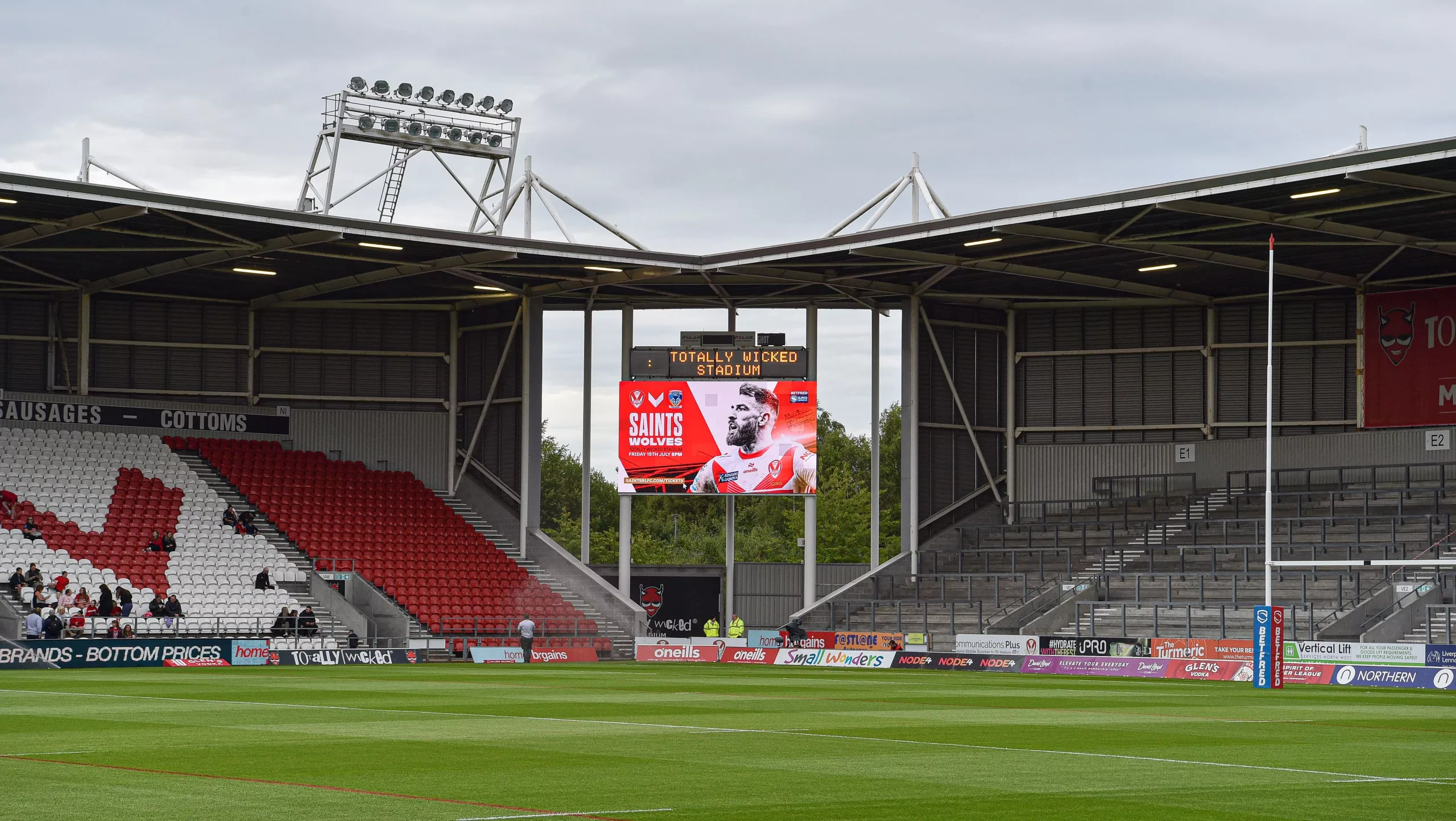 Permanent Big Screen Installed - BrewDog Stadium